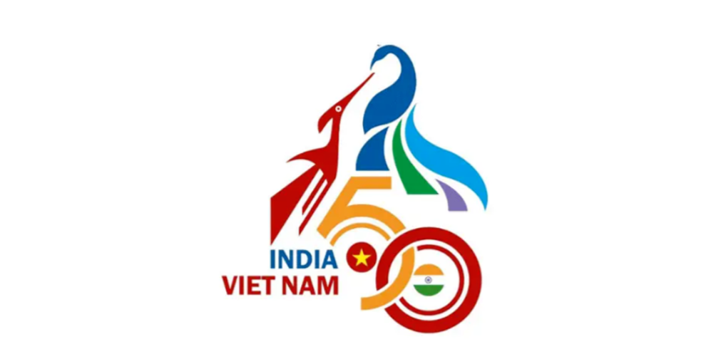 印度和越南建交50周年纪念LOGO发布 - LOGO设计案例 - LOGO世界